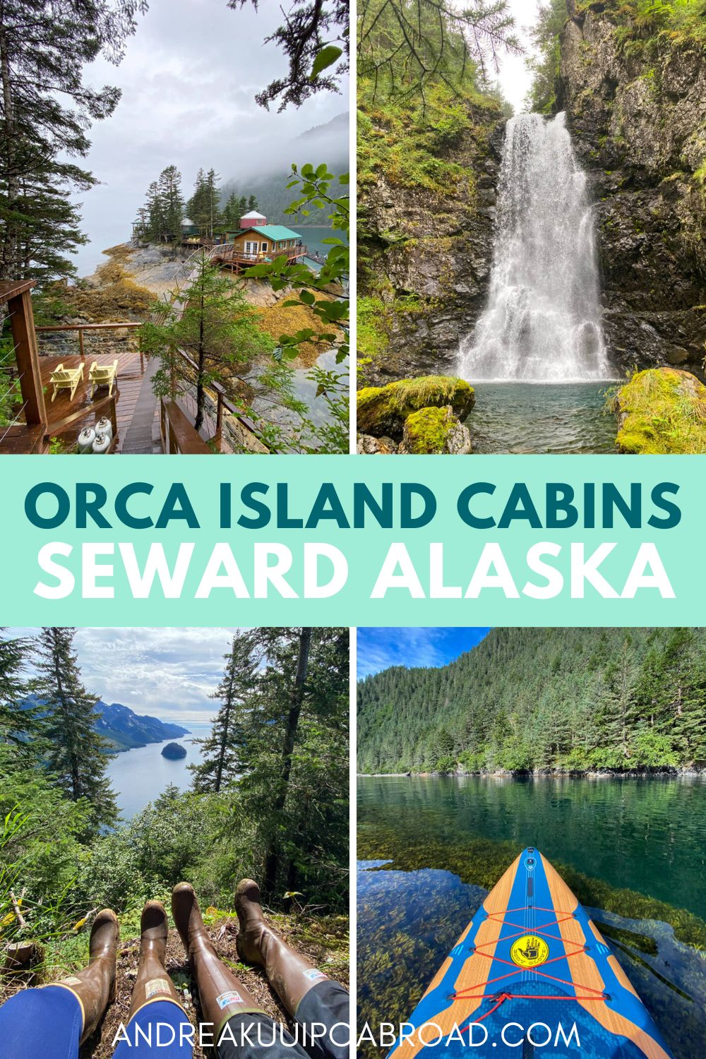 Orca Island Cabins Review - Andrea Kuuipo Abroad