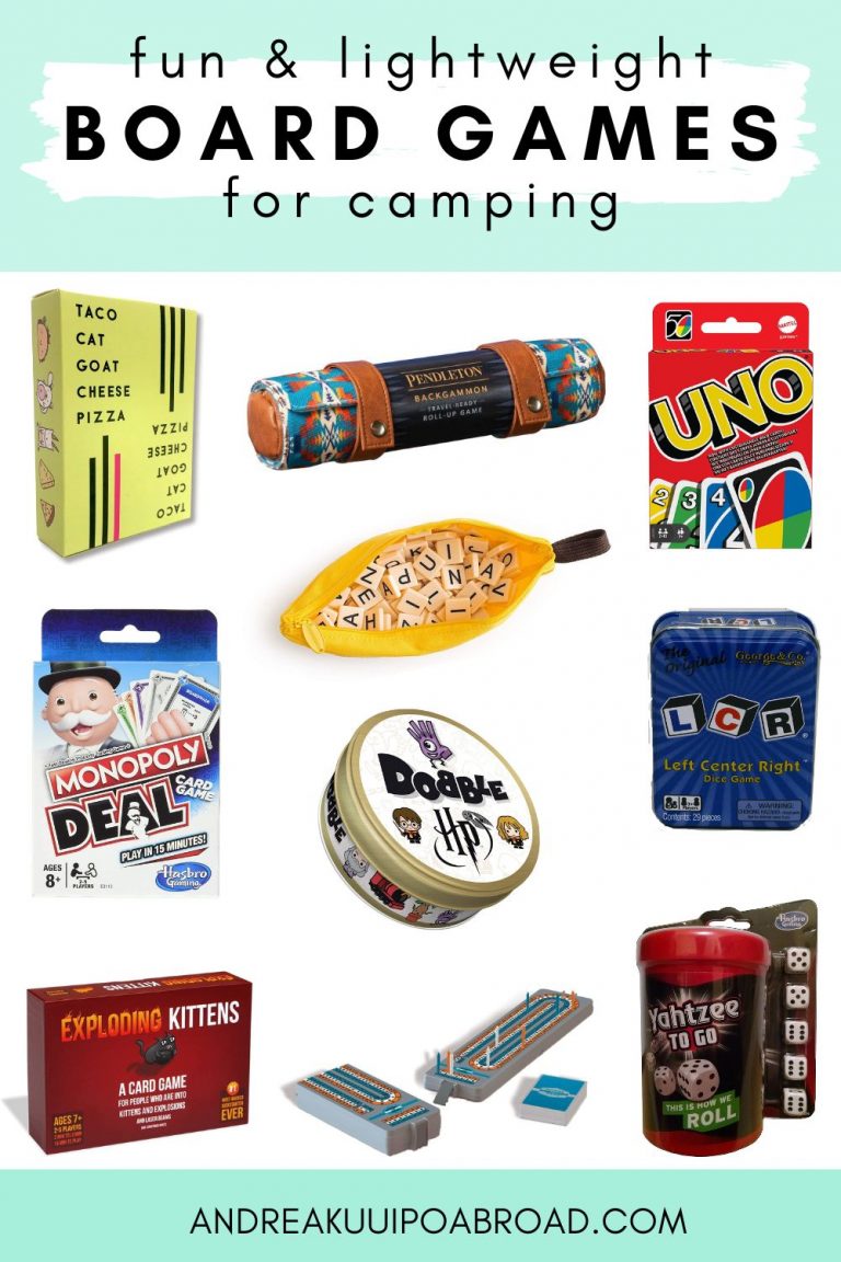 10 Best Lightweight Board Games For Camping and Backpacking - Andrea ...